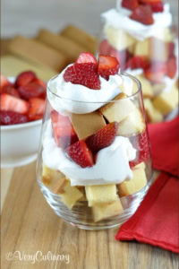 Easy Strawberry Shortcake Parfaits - Belly Full