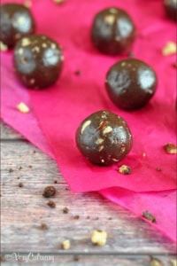 Kahlua-Hazelnut Chocolate Truffles - Belly Full