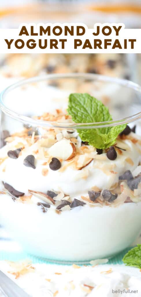Almond Joy Yogurt Parfaits