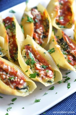 Jumbo Stuffed Shells Appetizer
