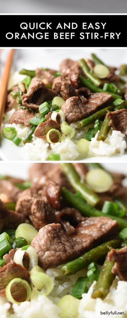 Quick and Easy Chinese Orange Beef