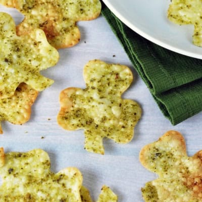 Shamrock Wonton Crackers - Belly Full