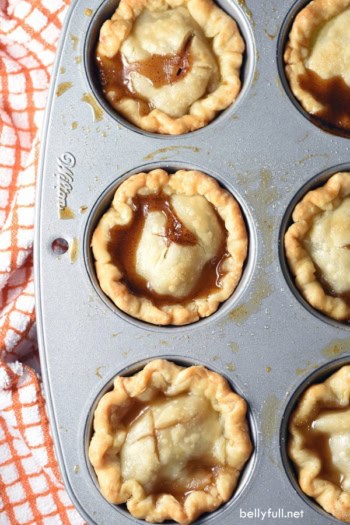 Mini Peach Pies Recipe - Belly Full
