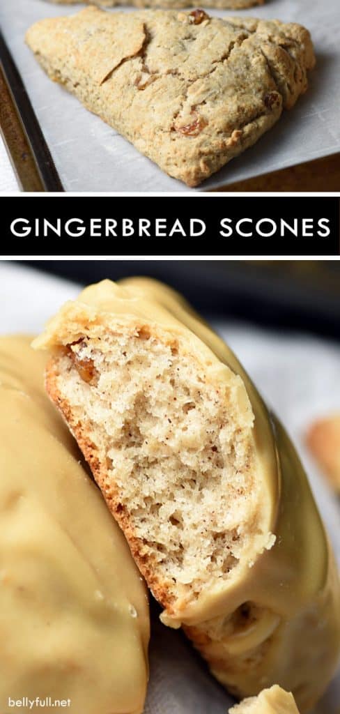 Gingerbread Scones - Belly Full