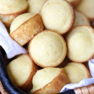 Mini Corn Cake Muffins - Belly Full