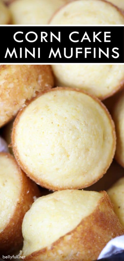 Mini Corn Cake Muffins - Belly Full