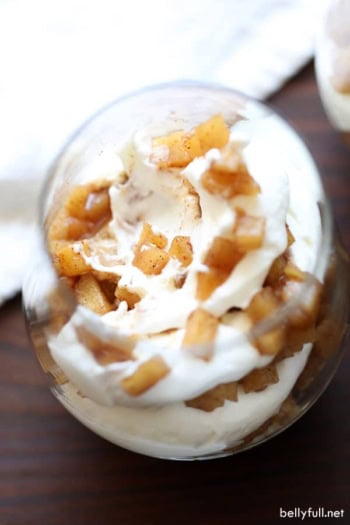 Apple Pie Parfaits - Belly Full