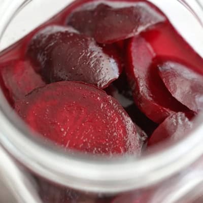 Easy Refrigerator Pickled Beets - Belly Full