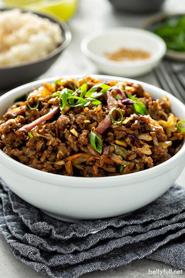 {15 Minute} Egg Roll in a Bowl Recipe - Belly Full