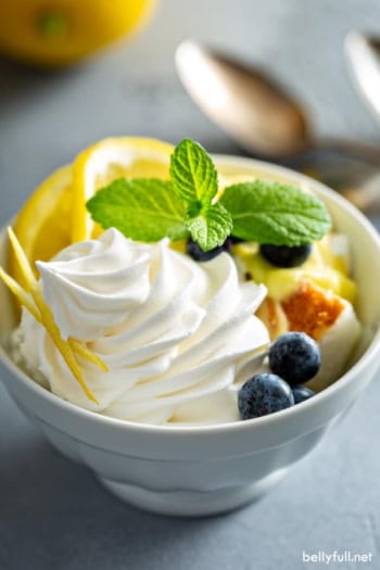 Easy Lemon Trifle Dessert Recipe - Belly Full