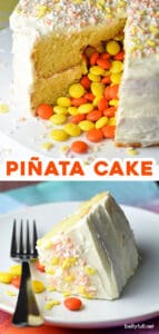 Piñata Cake Recipe - Belly Full