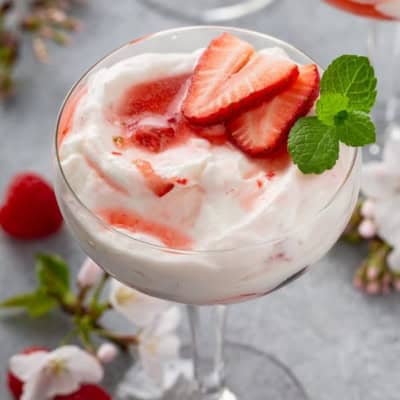 Easy Mixed Berry Fruit Fool - Belly Full