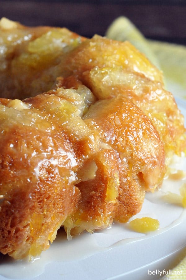 Easy Pina Colada Monkey Bread Recipe - Belly Full