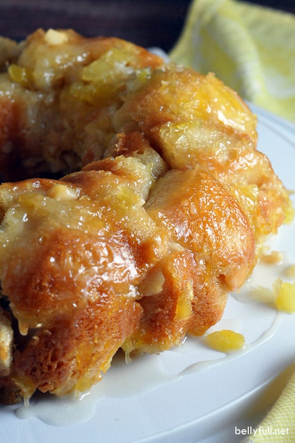 Easy Pina Colada Monkey Bread Recipe - Belly Full
