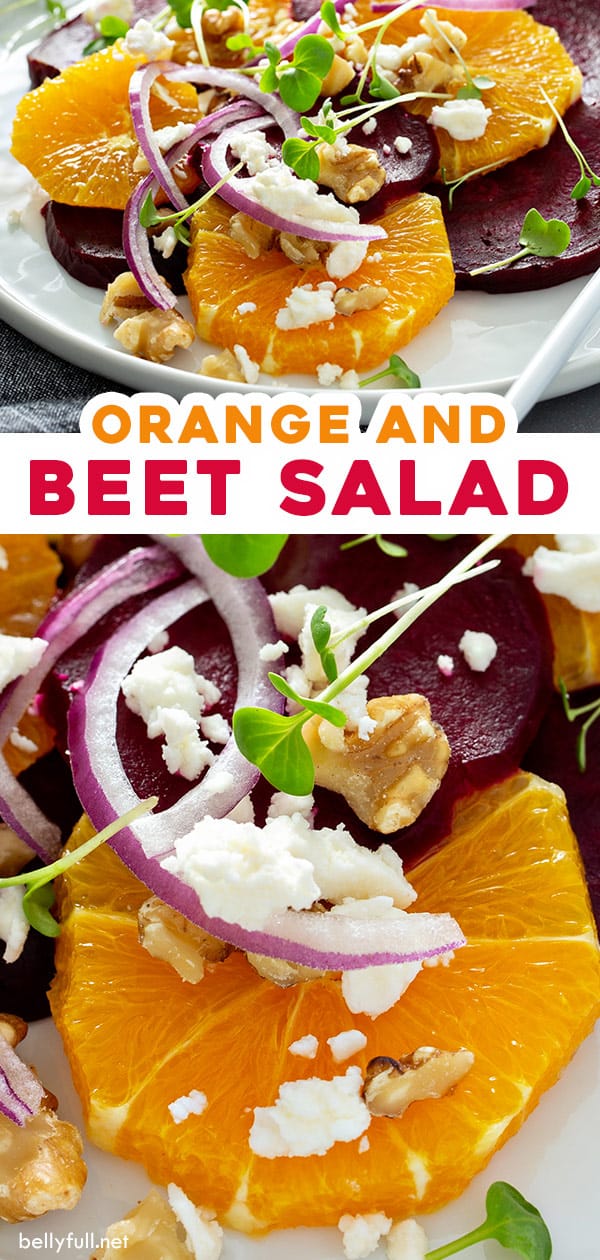 Orange Beet Salad Recipe - Belly Full