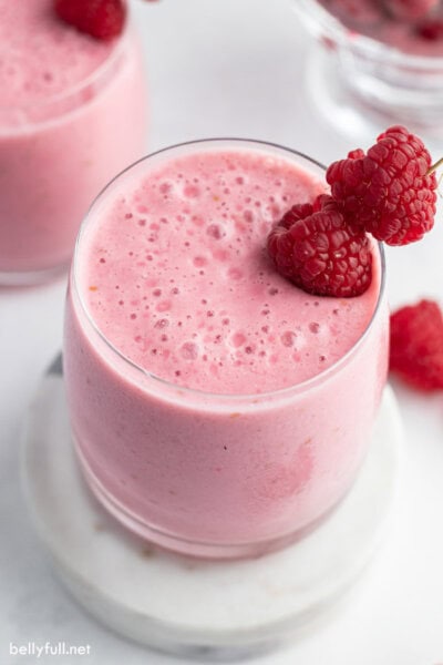 Raspberry Lassi Drink - Belly Full