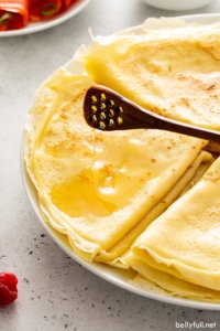 Blini {Russian Crepes} Recipe - Belly Full