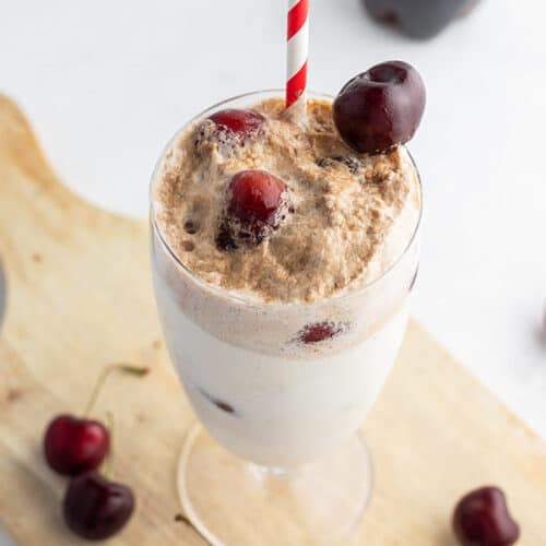 Cherry Ice Cream Float - Belly Full