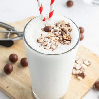 Classic Vanilla Malted Milkshake - Belly Full