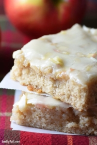 {Caramel Apple} Sheet Cake Recipe - Belly Full