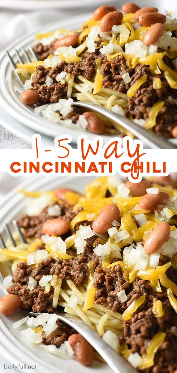 Cincinnati Chili Recipe (1-5 Way) - Belly Full