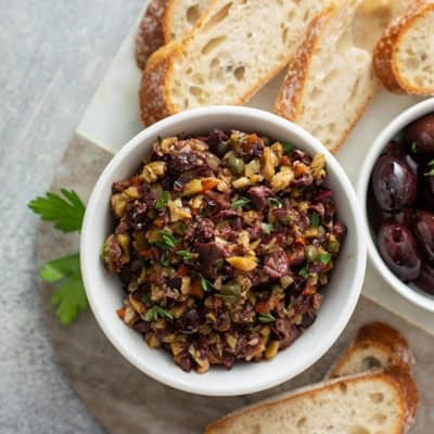 Mixed Olive Tapenade Recipe - Belly Full