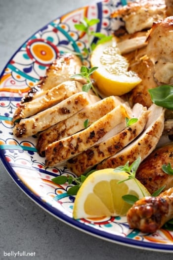 Easy Roast Chicken - Belly Full