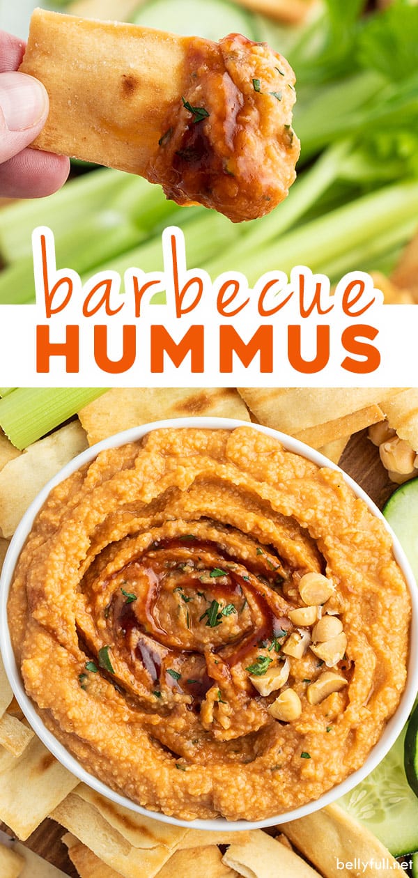 {Barbecue} Hummus Recipe - Belly Full