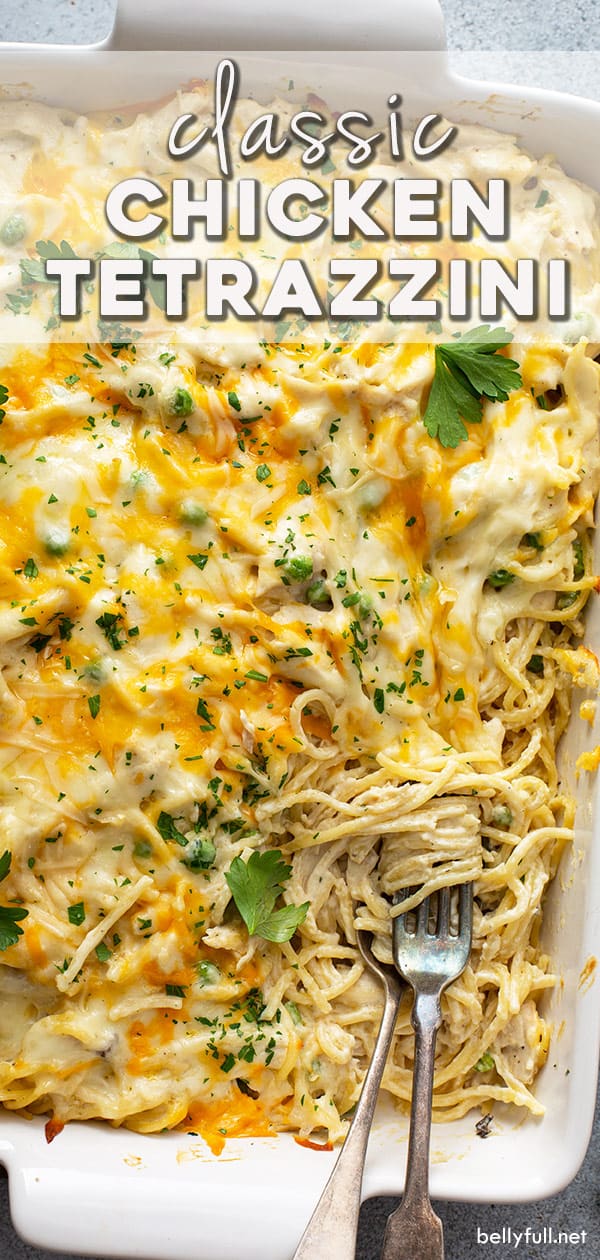 Easy Chicken Tetrazzini - Belly Full