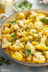 {One Pot} Curry Rice with Cauliflower - Belly Full