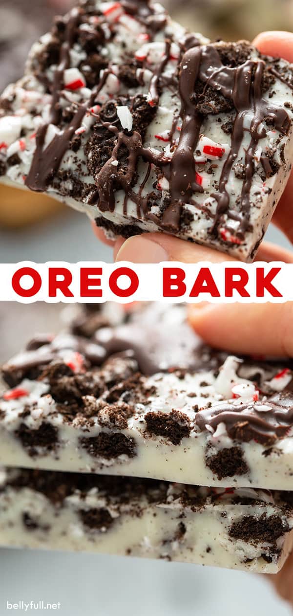 Peppermint Oreo Bark - Belly Full