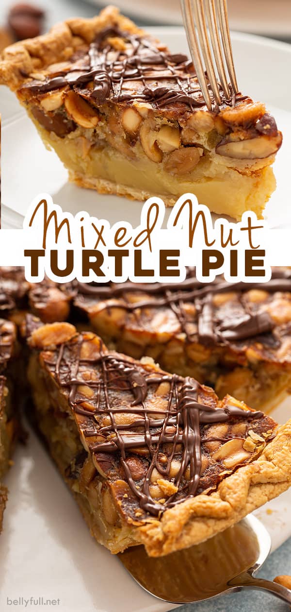 Mixed-Nut Turtle Pie - Belly Full