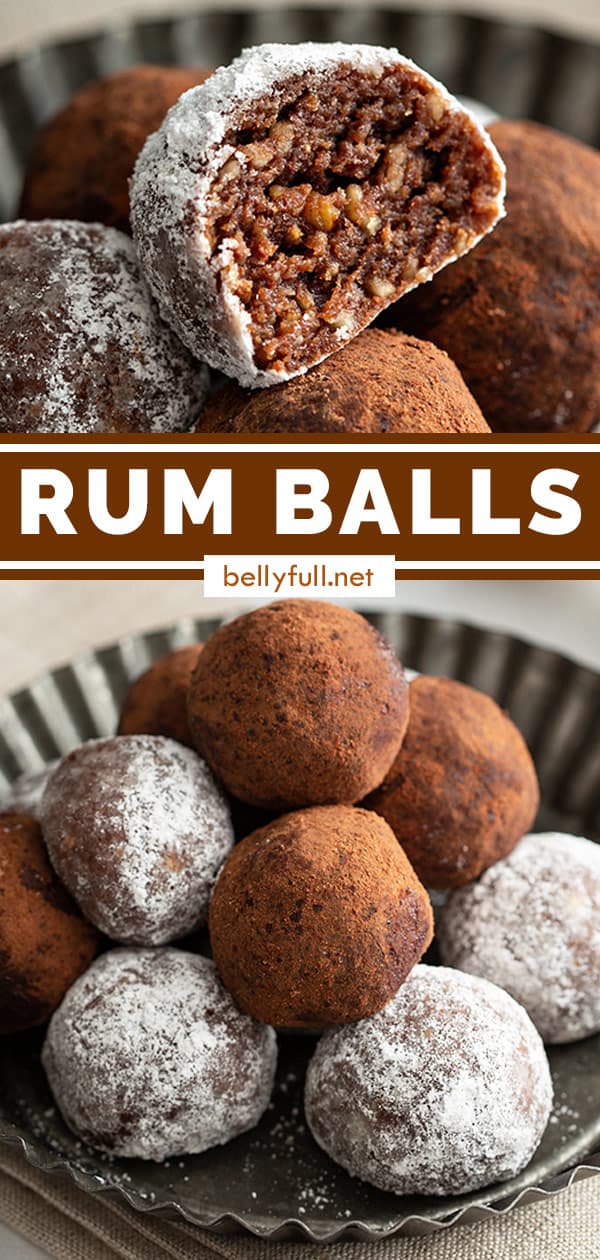 Classic Rum Balls - Belly Full