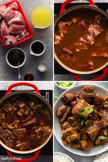 Chinese Spare Ribs {with Black Bean Garlic Sauce} - Belly Full