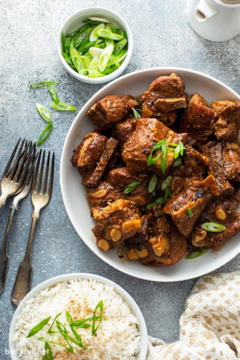 Chinese Spare Ribs {with Black Bean Garlic Sauce} - Belly Full
