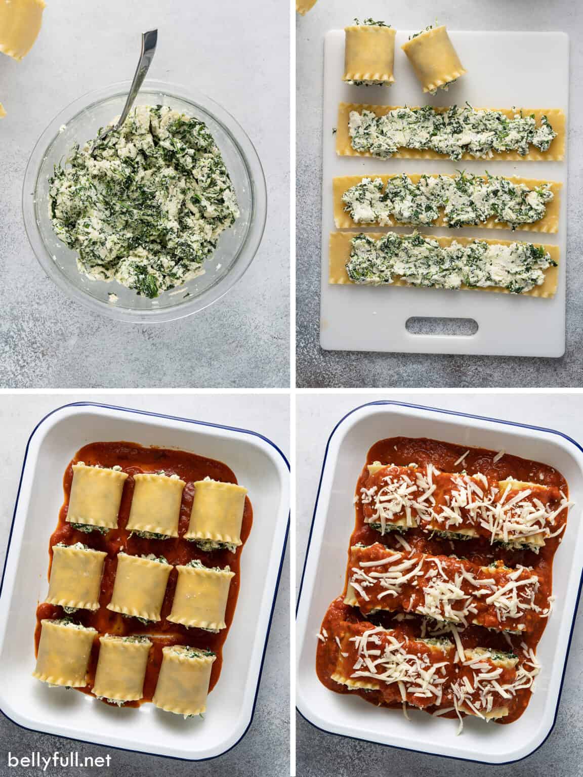 Lasagna Roll Ups | Belly Full