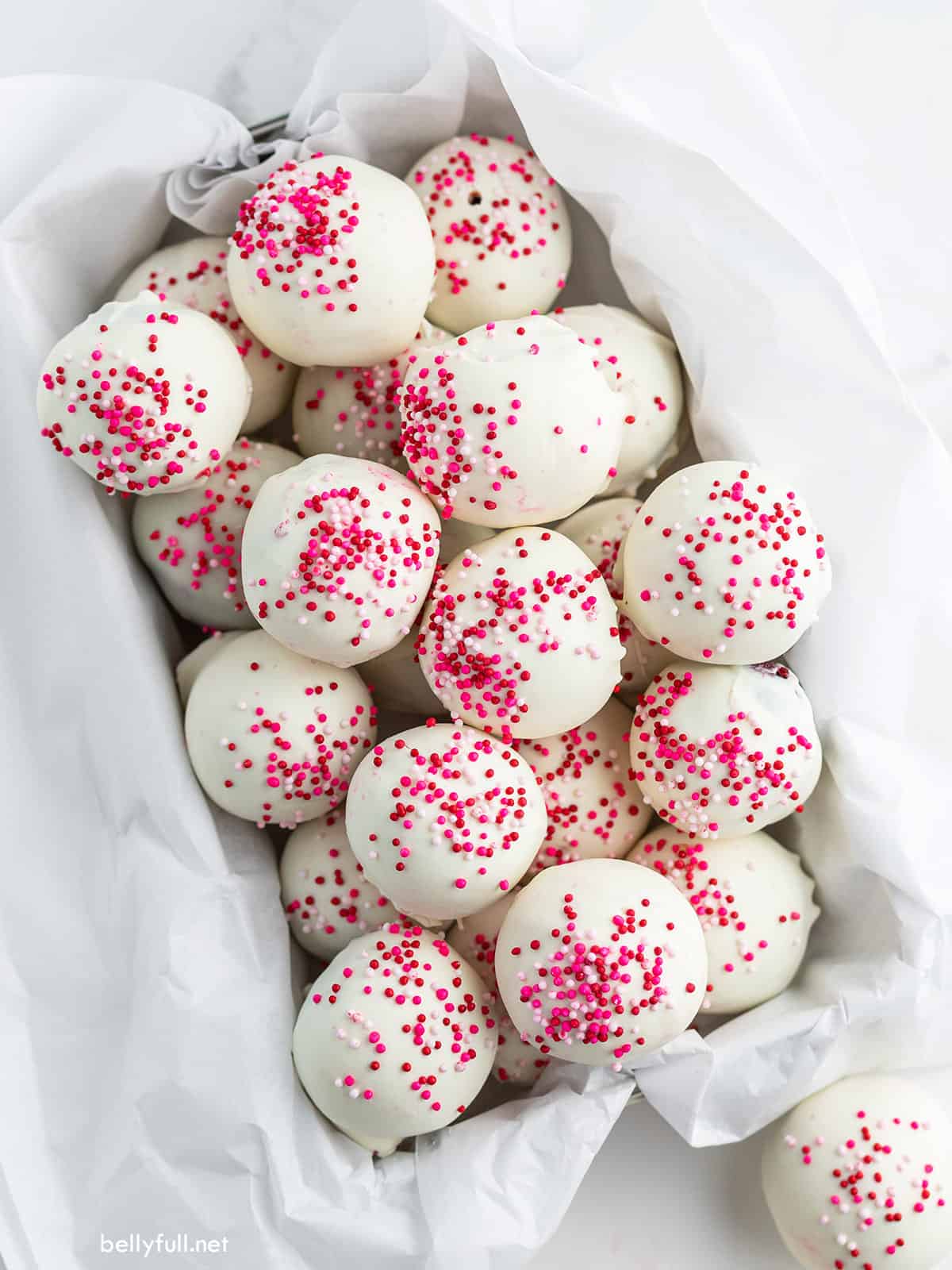 Red Velvet Cake Truffles - Belly Full