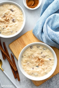 {Old Fashioned} Rice Pudding - Belly Full