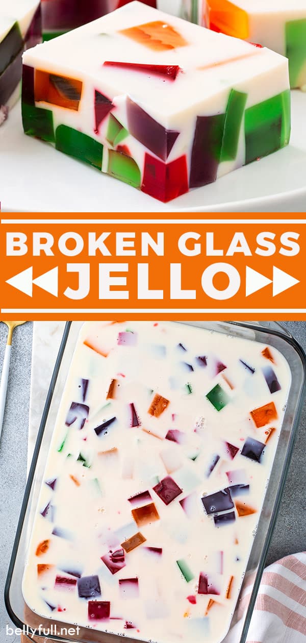 Broken Glass Jello Recipe | Belly Full