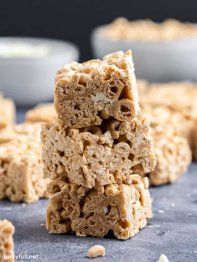 Cheerios Marshmallow Treats - Belly Full