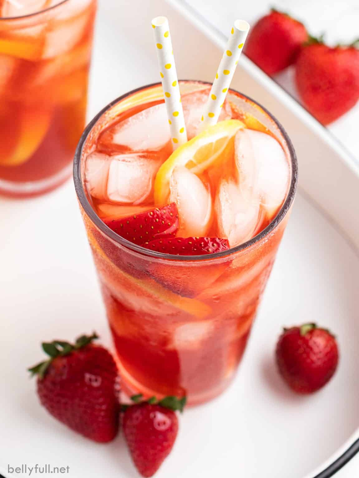 Strawberry Sweet Tea - Belly Full