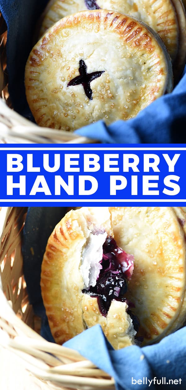 Blueberry Hand Pies - Belly Full