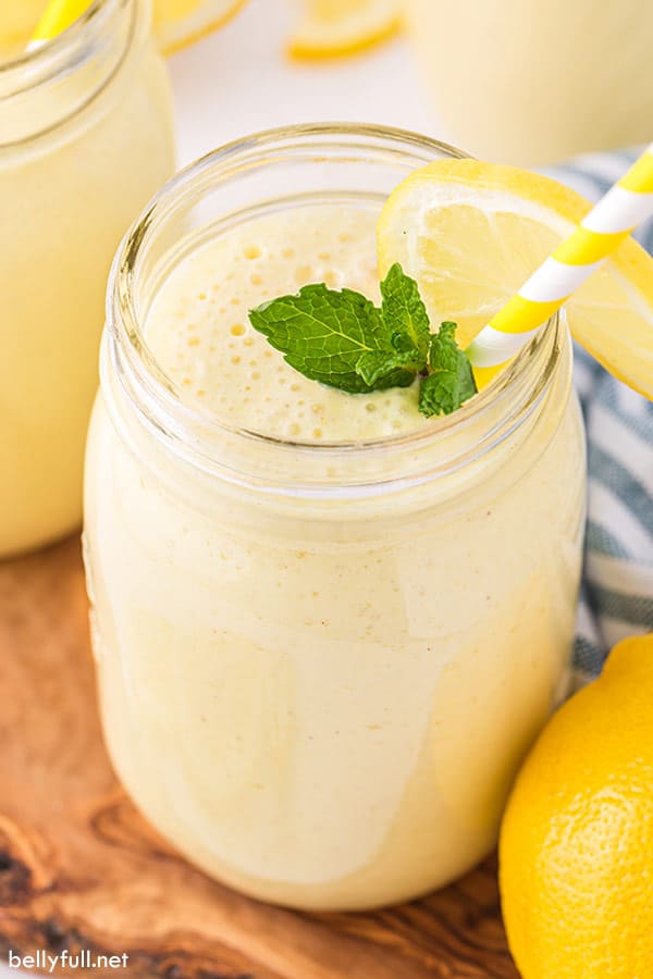 Lemon Smoothie {dairy free} - Belly Full