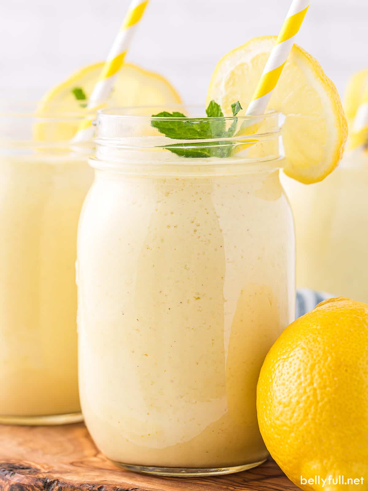 Lemon Smoothie {dairy free} - Belly Full