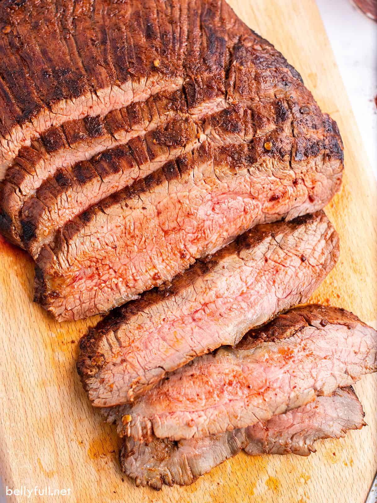 Marinated Grilled Flank Steak - Belly Full