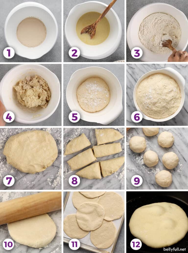 Naan Bread Recipe - Belly Full