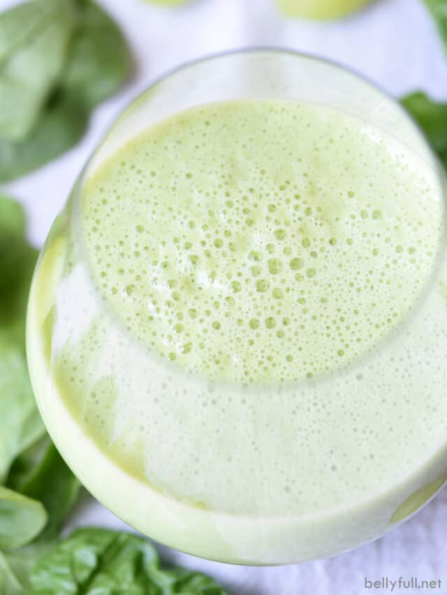 BEST Green Smoothie Recipe - Belly Full