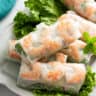 Fresh Spring Rolls {with Peanut Sauce} - Belly Full
