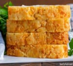 Cheese Bread Recipe (Easy Quick Bread) - Belly Full