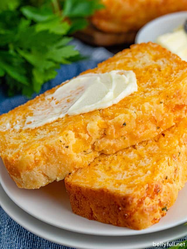 Cheese Bread Recipe (Easy Quick Bread) - Belly Full